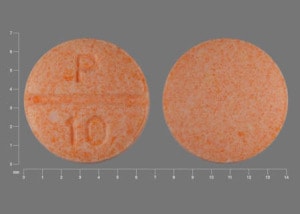 Pill Finder: P 10 Orange Round - Medicine.com
