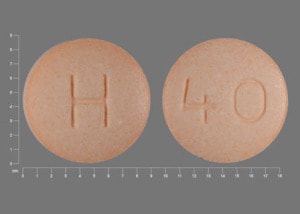 Pill Finder: H 40 Orange Round - Medicine.com