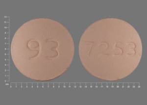 Pill Finder: 93 7253 Orange Round - Medicine.com