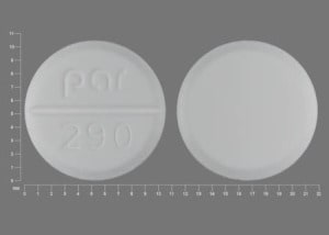 Pill Finder: par 290 White Round - Medicine.com