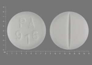 Pill Finder: PA 916 White Round - Medicine.com