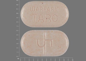 Pill Finder: 5 WARFARIN TARO Orange Elliptical / Oval - Medicine.com