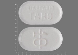 Pill Finder: WARFARIN TARO 10 White Elliptical / Oval - Medicine.com