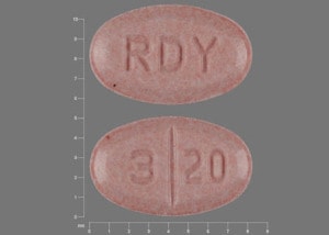 Pill Finder: RDY 3 20 Orange Elliptical / Oval - Medicine.com