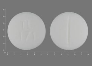 Pill Finder: TL 171 White Round - Medicine.com