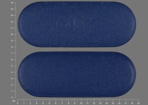Pill Finder: F 82 Blue Capsule-shape - Medicine.com