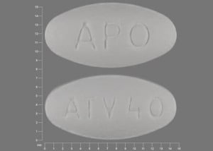Pill Finder: APO ATV40 White Elliptical / Oval - Medicine.com