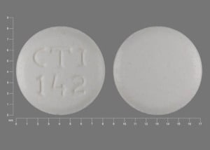 Pill Finder: CTI 142 White Round - Medicine.com