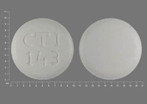 Pill Finder: CTI 143 White Round - Medicine.com