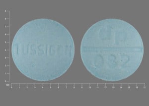 Pill Finder: TUSSIGON dp 082 Blue Round - Medicine.com