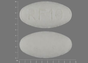 Pill Finder: RF 10 White Elliptical / Oval - Medicine.com