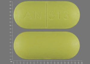 Pill Finder: AN 513 Yellow Capsule-shape - Medicine.com