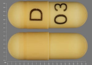 Pill Finder: D 03 Yellow Capsule-shape - Medicine.com