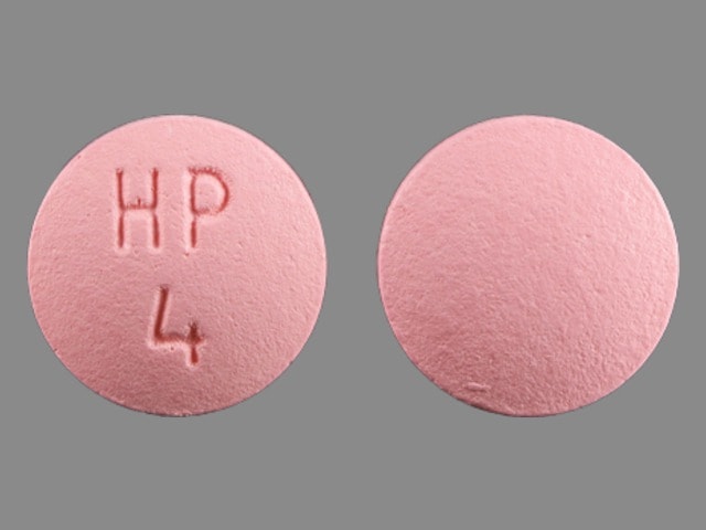 Pill Finder: HP 4 Pink Round - Medicine.com