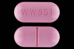 Pill Finder: WW 951 Pink Capsule-shape - Medicine.com