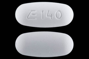 Pill Finder: E 140 White Elliptical / Oval - Medicine.com