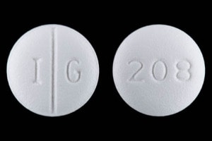 Pill Finder: I G 208 White Round - Medicine.com