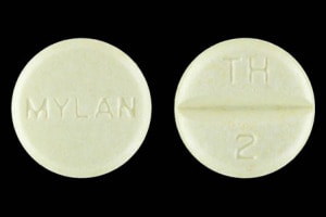 Pill Finder: MYLAN TH 2 Yellow Round - Medicine.com