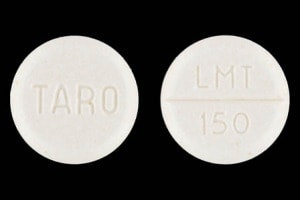 Pill Finder: TARO LMT 150 White Round - Medicine.com