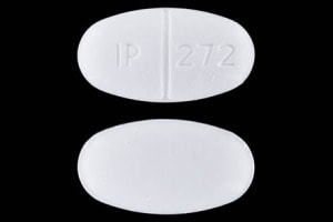Pill Finder: IP 272 White Elliptical / Oval - Medicine.com