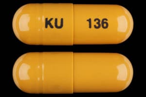 Pill Finder: KU 136 Yellow Capsule-shape - Medicine.com