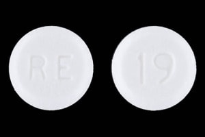 Pill Finder: RE 19 White Round - Medicine.com