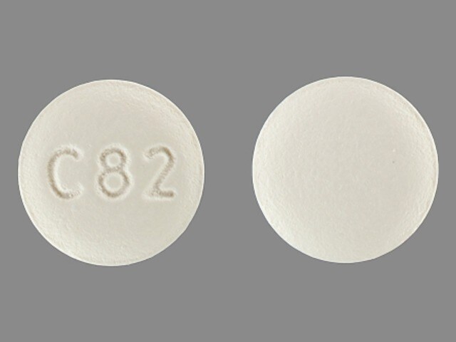 Pill Finder: C 82 White Round - Medicine.com