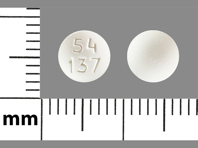 Pill Finder: 54 137 White Round - Medicine.com