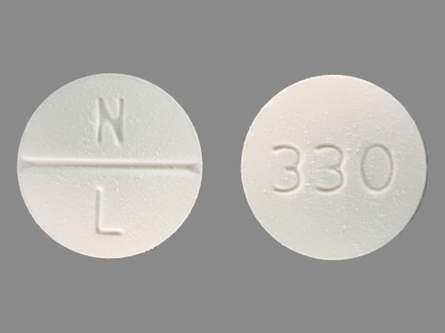 Pill Finder: N L 330 White Round - Medicine.com