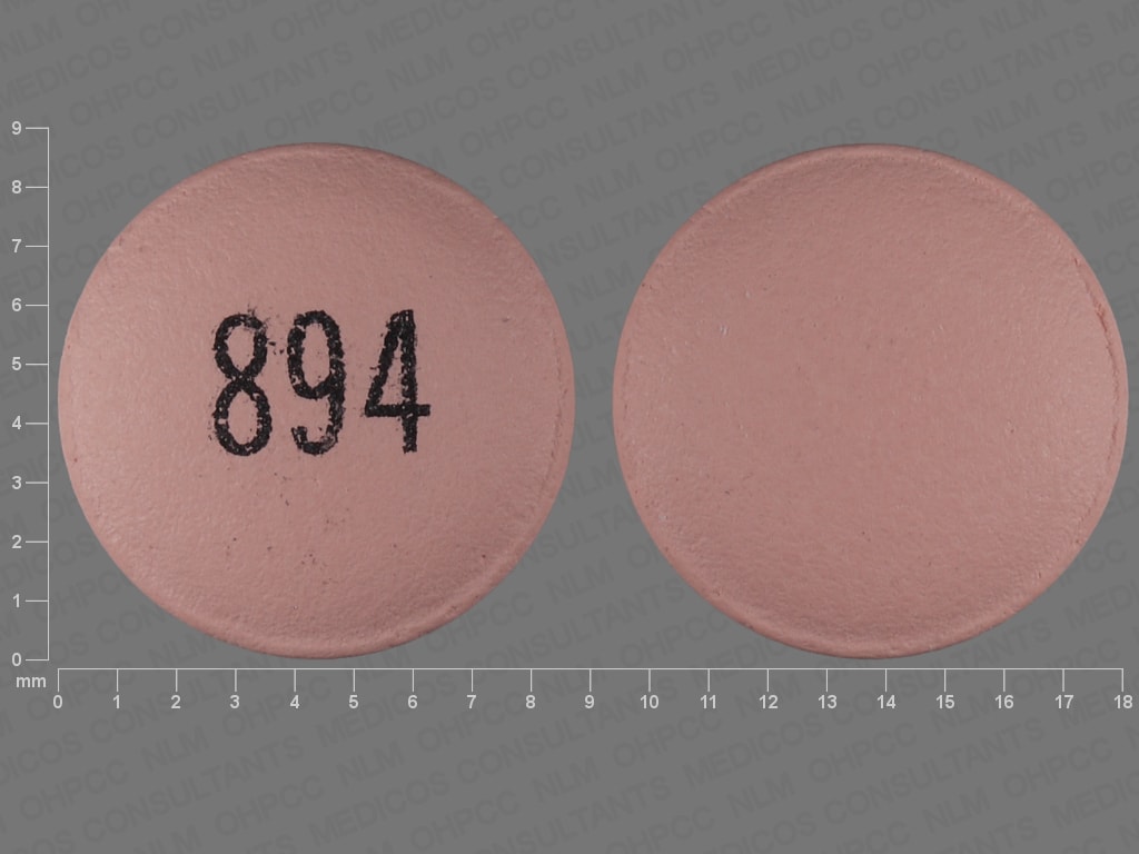 Pill Finder: 894 Pink Round - Medicine.com