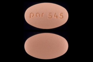 Pill Finder: par 545 Yellow Elliptical / Oval - Medicine.com