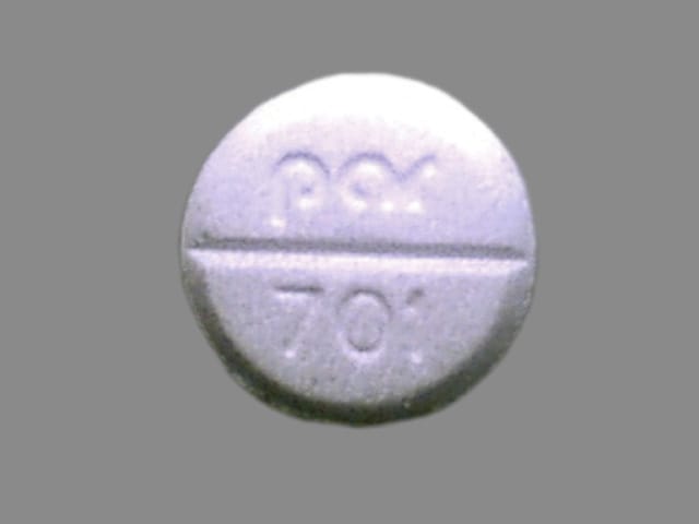 Pill Finder: par 701 White Round - Medicine.com