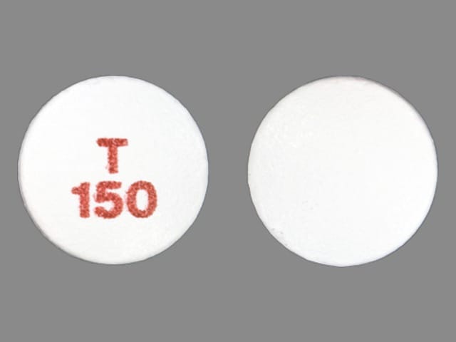 Pill Finder: T 150 White Round - Medicine.com