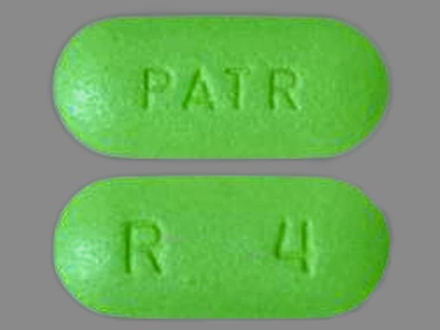 Pill Finder: PATR R 4 Green Capsule-shape - Medicine.com