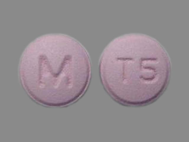 Pill Finder: M T5 Purple Round - Medicine.com