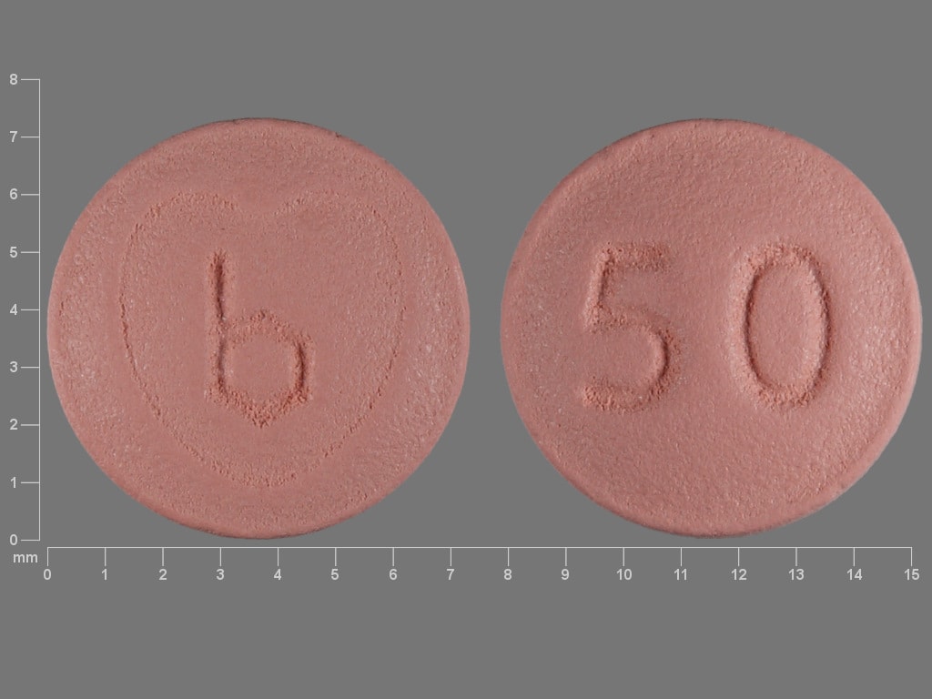 Pill Finder: b 50 Pink Round - Medicine.com