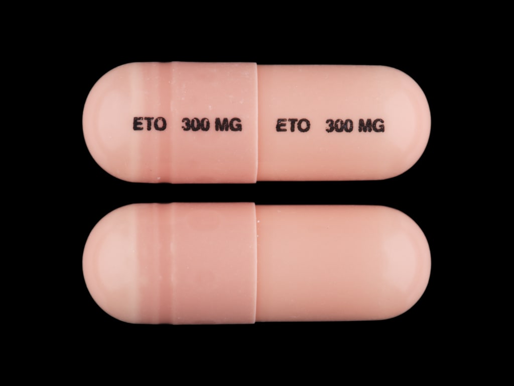 Pill Finder: ETO 300 MG ETO 300 MG Pink Capsule-shape - Medicine.com