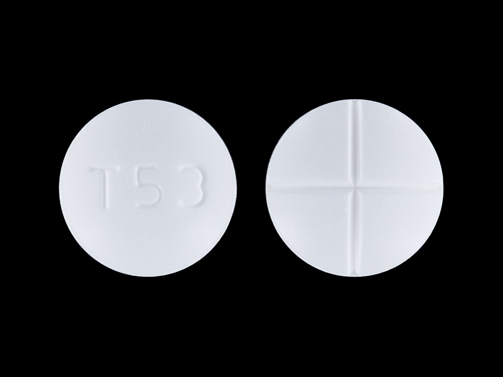 Pill Finder: T 53 White Round - Medicine.com