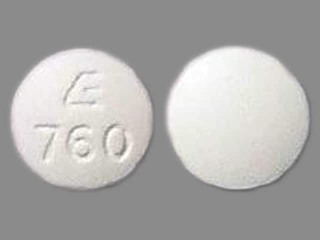 Pill Finder: E 760 White Round - Medicine.com