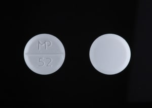 Pill Finder: MP 52 White Round - Medicine.com