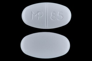 Pill Finder: MP 85 White Elliptical / Oval - Medicine.com