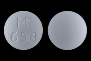Pill Finder: MP 658 White Round - Medicine.com