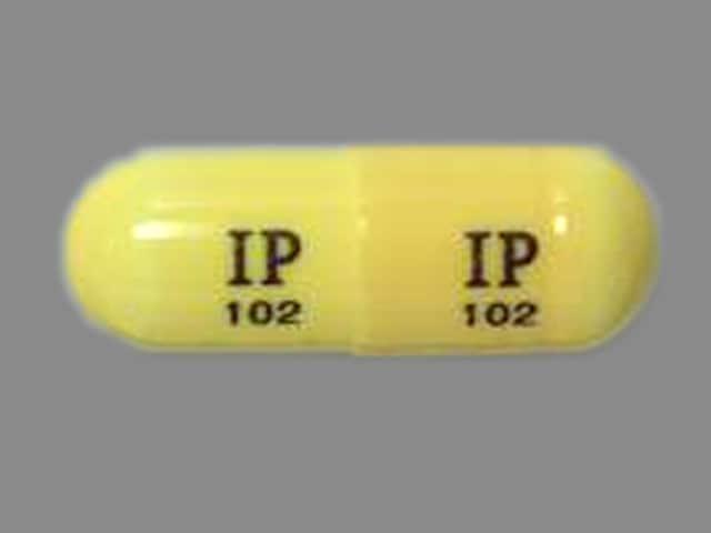 Pill Finder: IP 102 IP 102 Beige Capsule-shape - Medicine.com