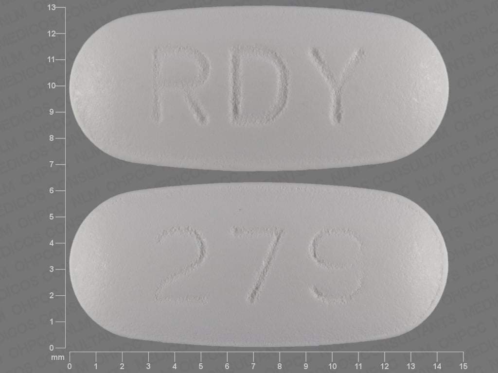 Pill Finder: RDY 279 White Capsule-shape - Medicine.com