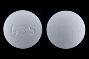 Pill Finder: 435 White Round - Medicine.com