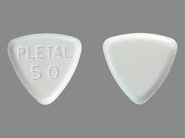 Pill Finder: PLETAL 50 White Three-sided - Medicine.com