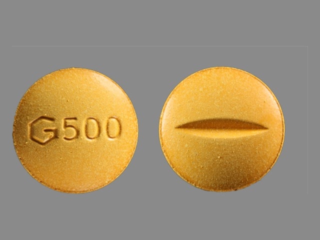 Pill Finder: G500 Yellow Round - Medicine.com