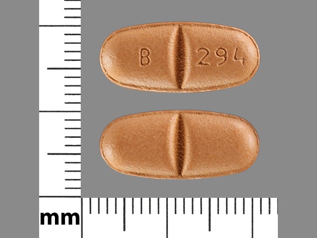 Pill Finder: B 294 Beige Elliptical / Oval - Medicine.com