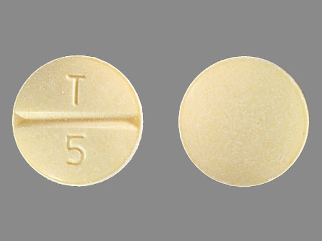 Pill Finder: T 5 Yellow Round - Medicine.com