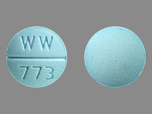 Pill Finder: WW 773 Blue Round - Medicine.com